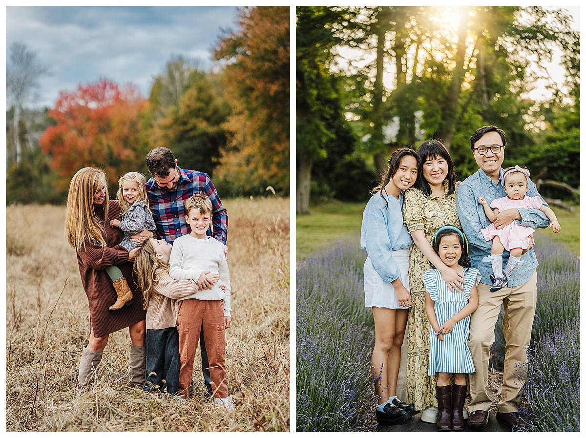 Posing Tips for a Family of Five